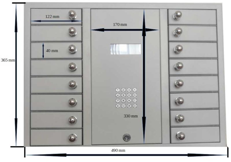 Automatic key dispenser,key dispenser box - CZECH KIOSK