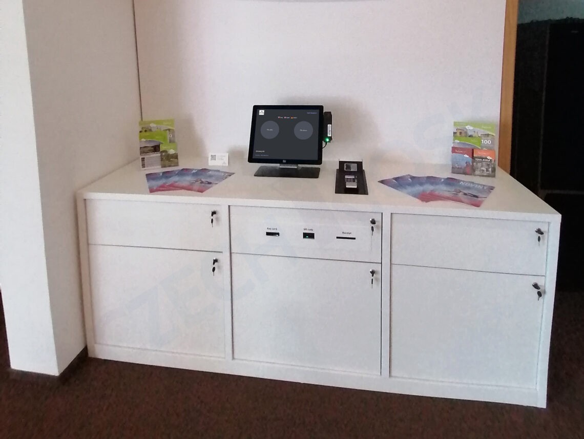 Built-in reception hotel Moninec - CZECH KIOSK